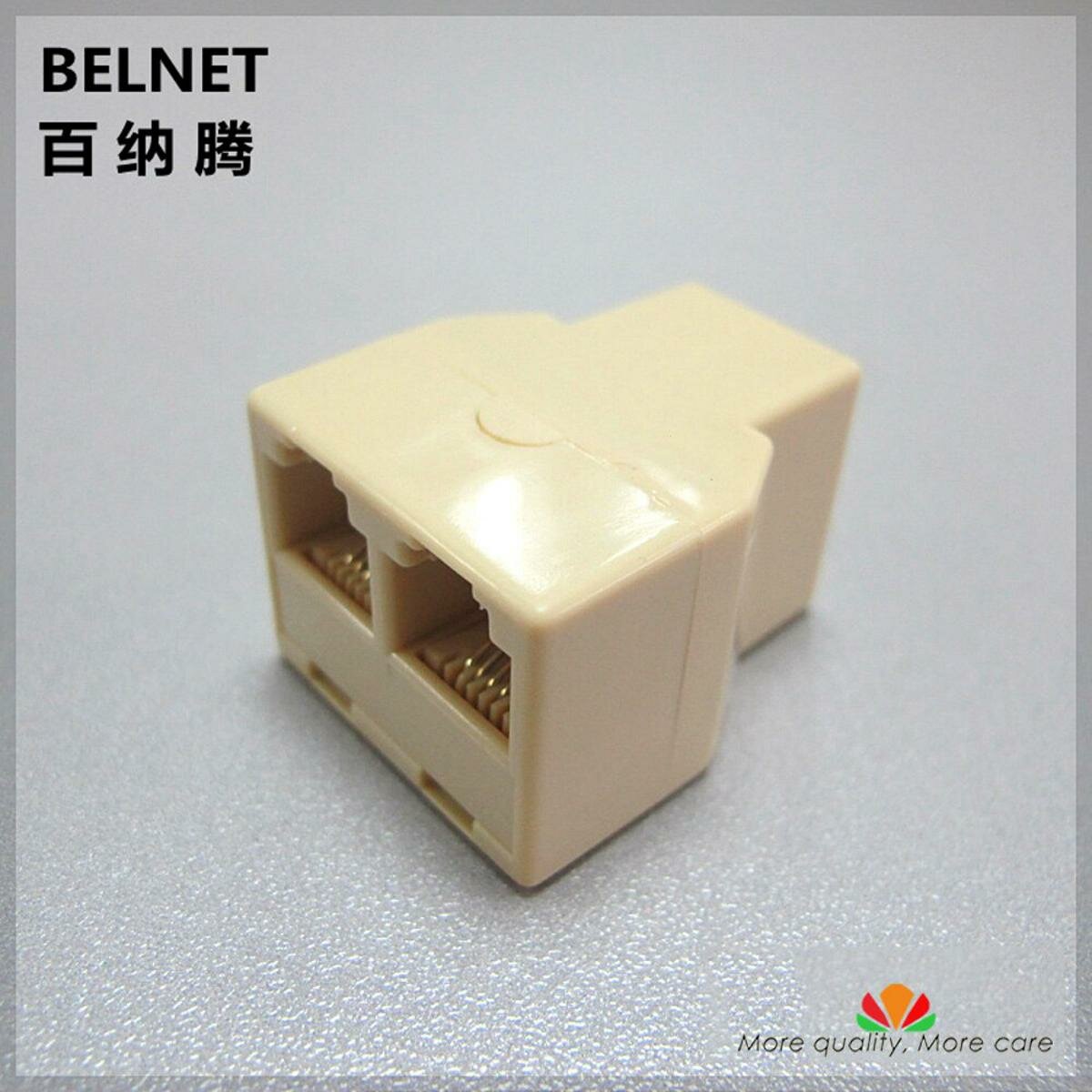 Телефонный удлинитель RJ11 с 1 на 2 выхода, 3 через головной телефонный адаптер, один на два гнездовых разъема, удлините