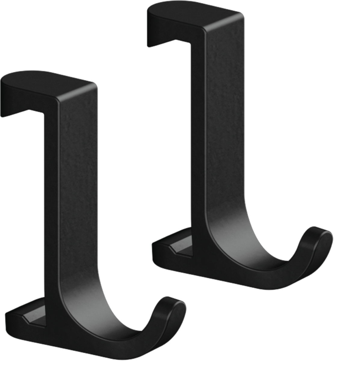 Крючок узкий Hansgrohe WallStoris 27929670 2шт. цвет: матовый черный