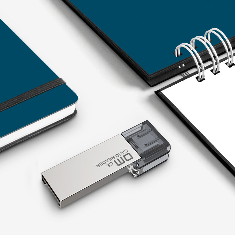 DM Daimai TF (MicroSD) Memory Card Reader, C6 Type-C Dual-Use — фото 1