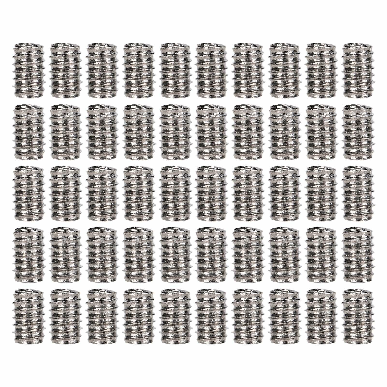 Набор из 50 установочных винтов из нержавеющей стали A2-70, крепежные элементы, размер M2x3.