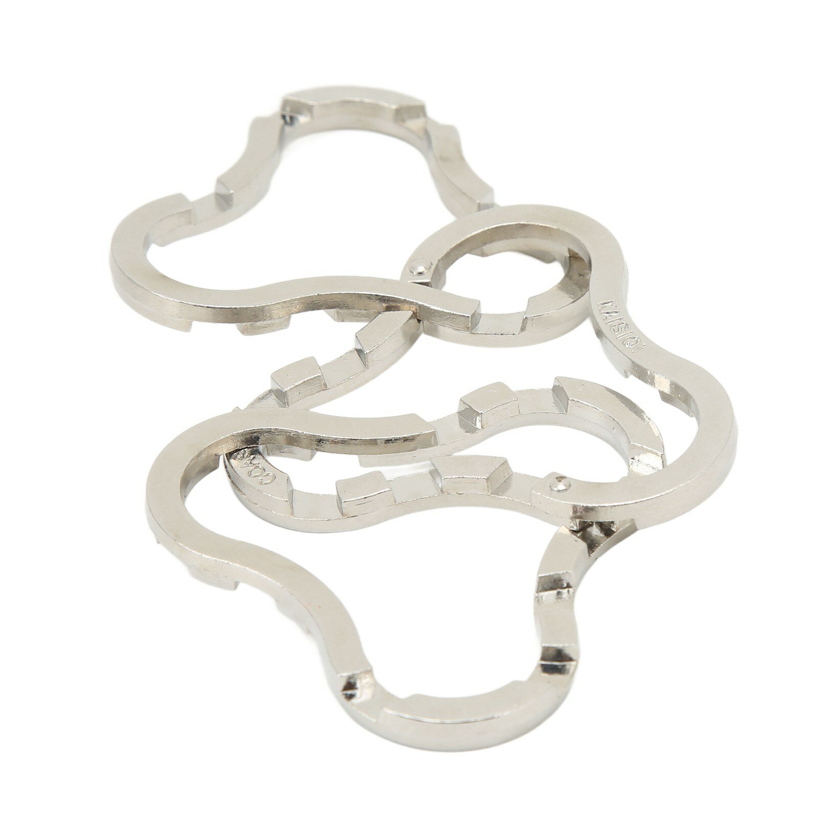 Литая металлическая подставка для игрушек-головоломков Портативная домашняя офисная детская взрослая разблокируемая головоломка образовательная игрушка