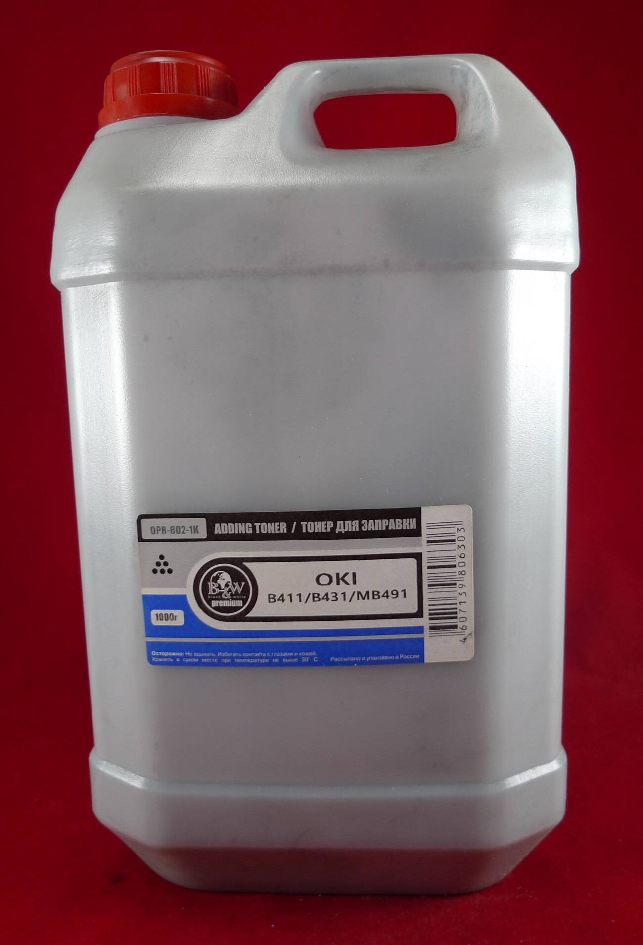 Тонер OKI B411/B431/MB491 Black