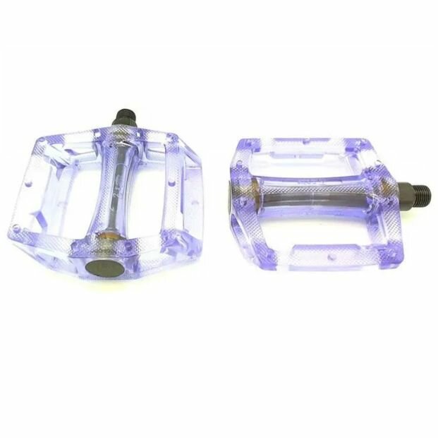 Педали велосипедные платформенные Z Plus Z-0911 фиолетовые