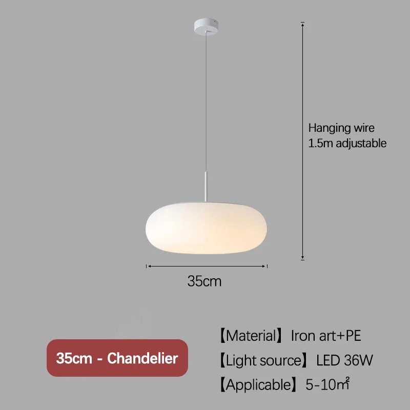 Подвесной светильник ZIMULONG кремовый 35cm chandelier, 3-colors