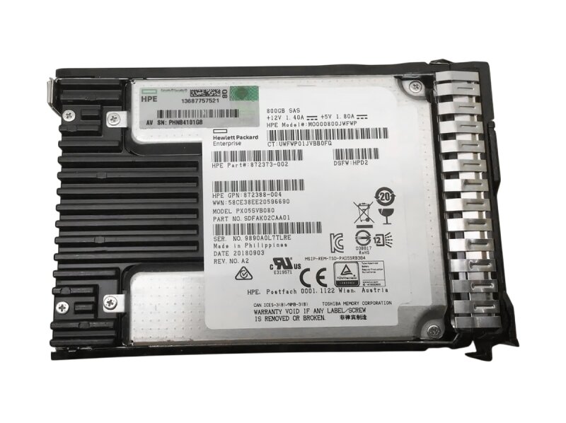 Жесткий диск HP 872388-004 800Gb SAS 2.5" SSD