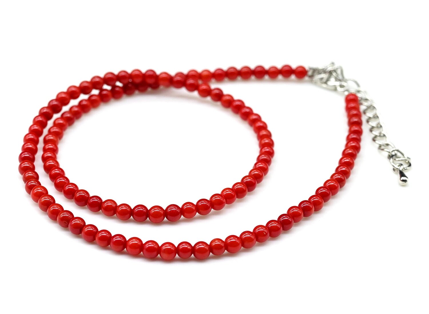 Бусы, коралл