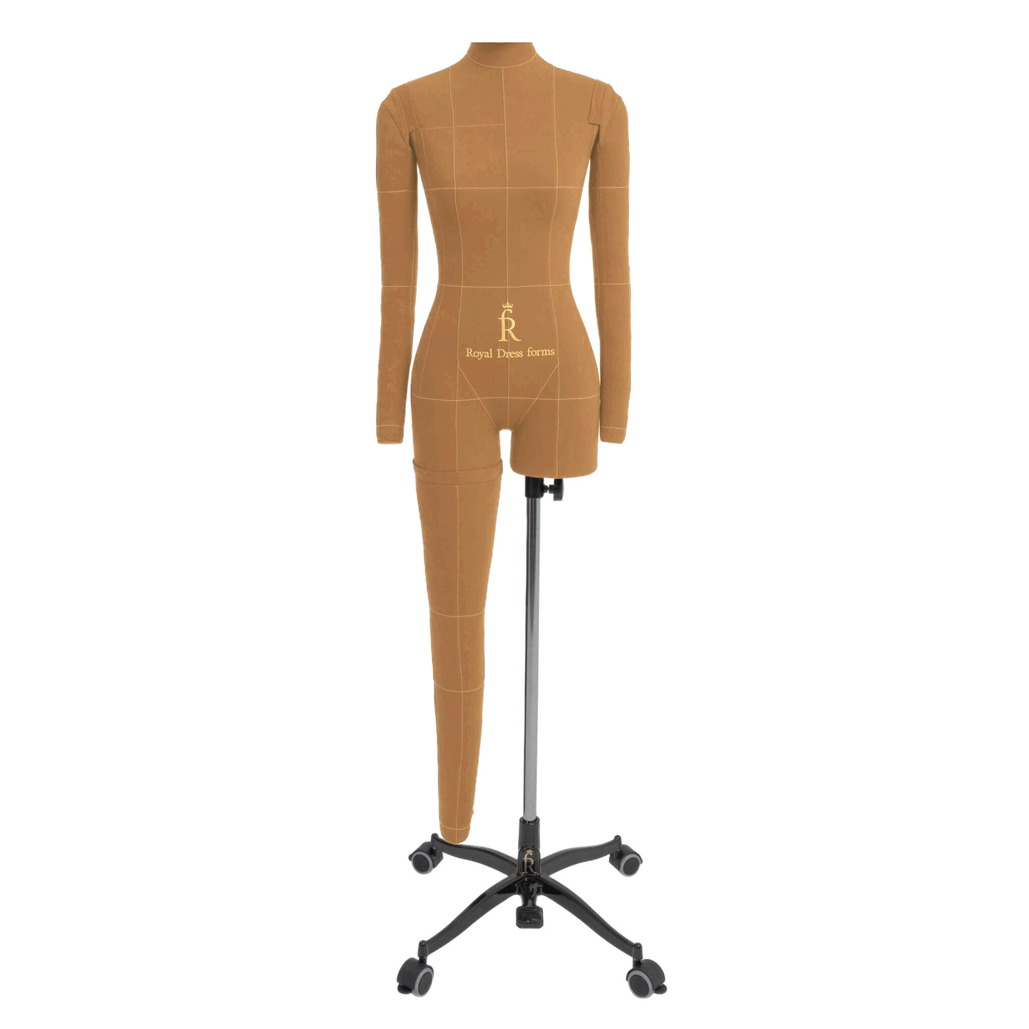 Нога для манекена Моника Royal Dress Forms , р. 44, Миндаль