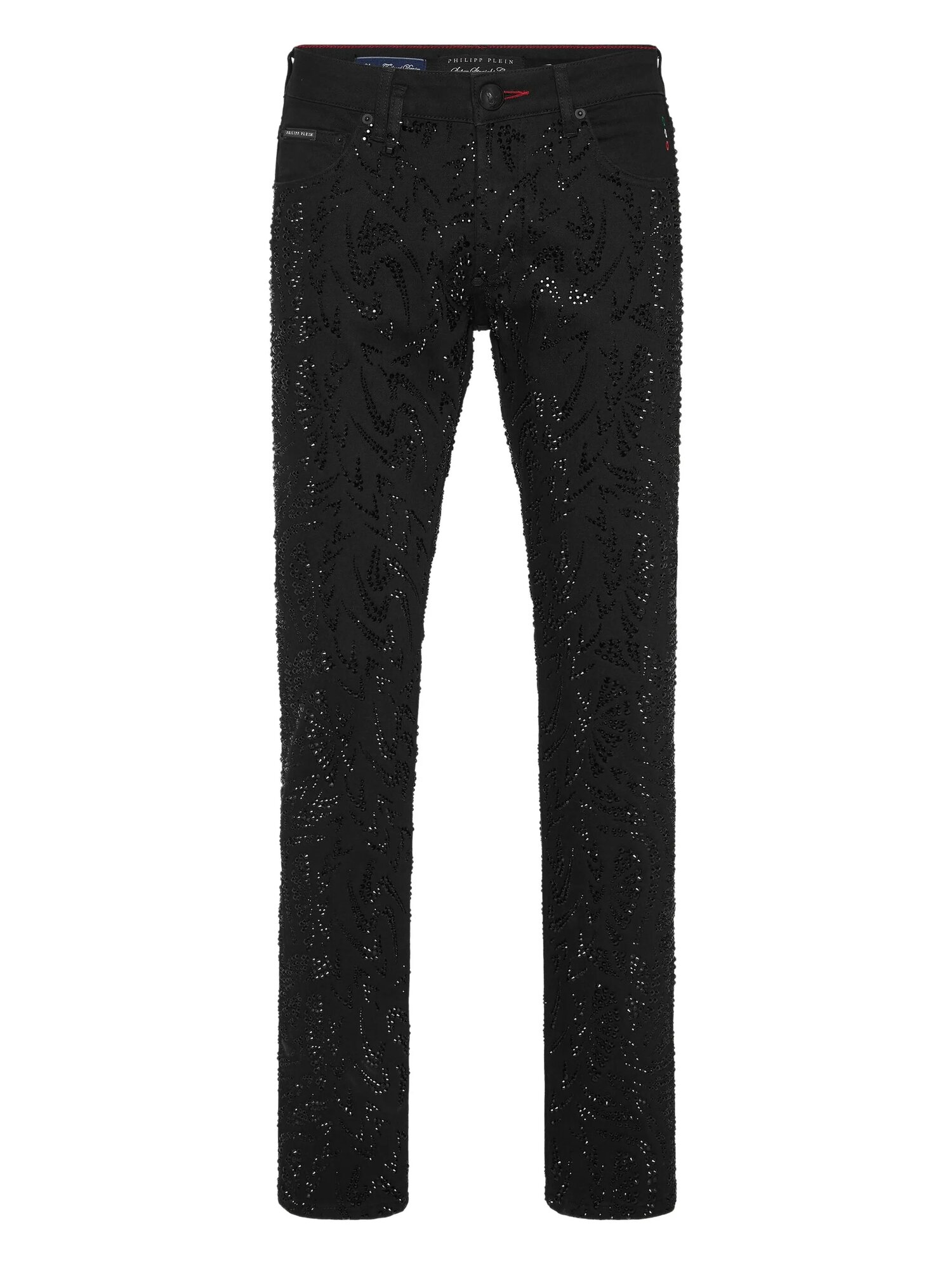 Джинсы Super Straight Cut Tribal Strass 