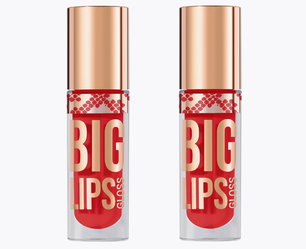 Блеск для губ STELLARY Lipgloss Big Lips тон 15 Lady in red, 4 мл - 2 штуки