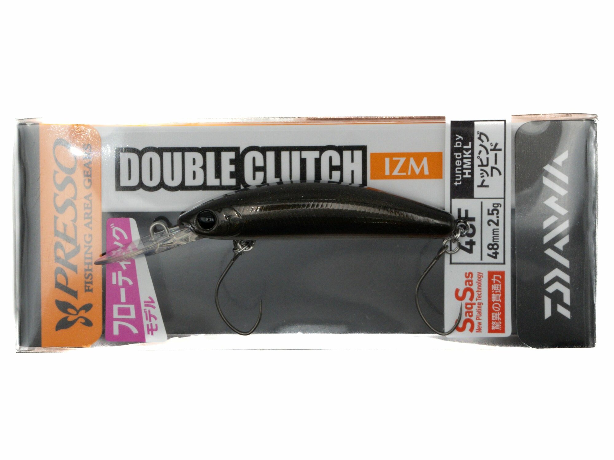 Воблер рыболовный Daiwa Presso Double Clutch 48F, 2.5 г, #Kagehoushi