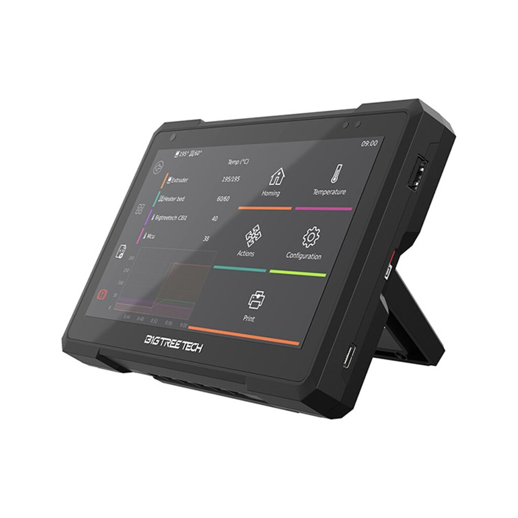 Pad 7-дюймовый IPS Сенсорный Экран Klipper 1024x600 60Hz Дисплей с CB1 32GB TF Картой для 3D-принтера CM4 DIY Voron Ender3