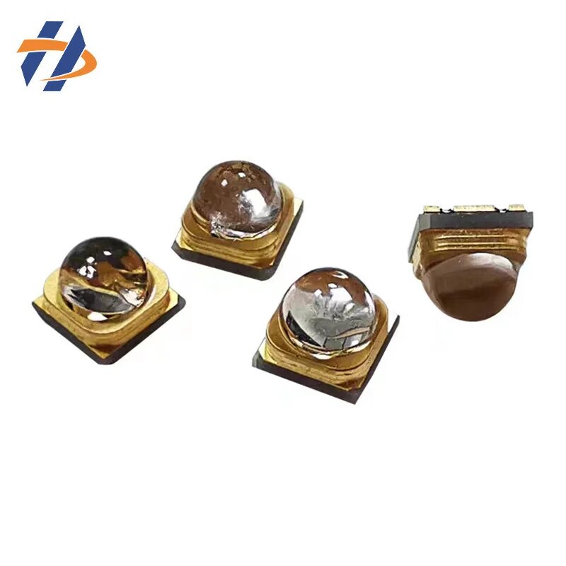 УФ-светодиодные бусины высокой мощности 395 нм 3535 для УФ-чернильных планшетных принтеров, 3D-светочувствительные 405 нм, наращивание ногтей, отверждение клея 400-405NM, 2 PCS