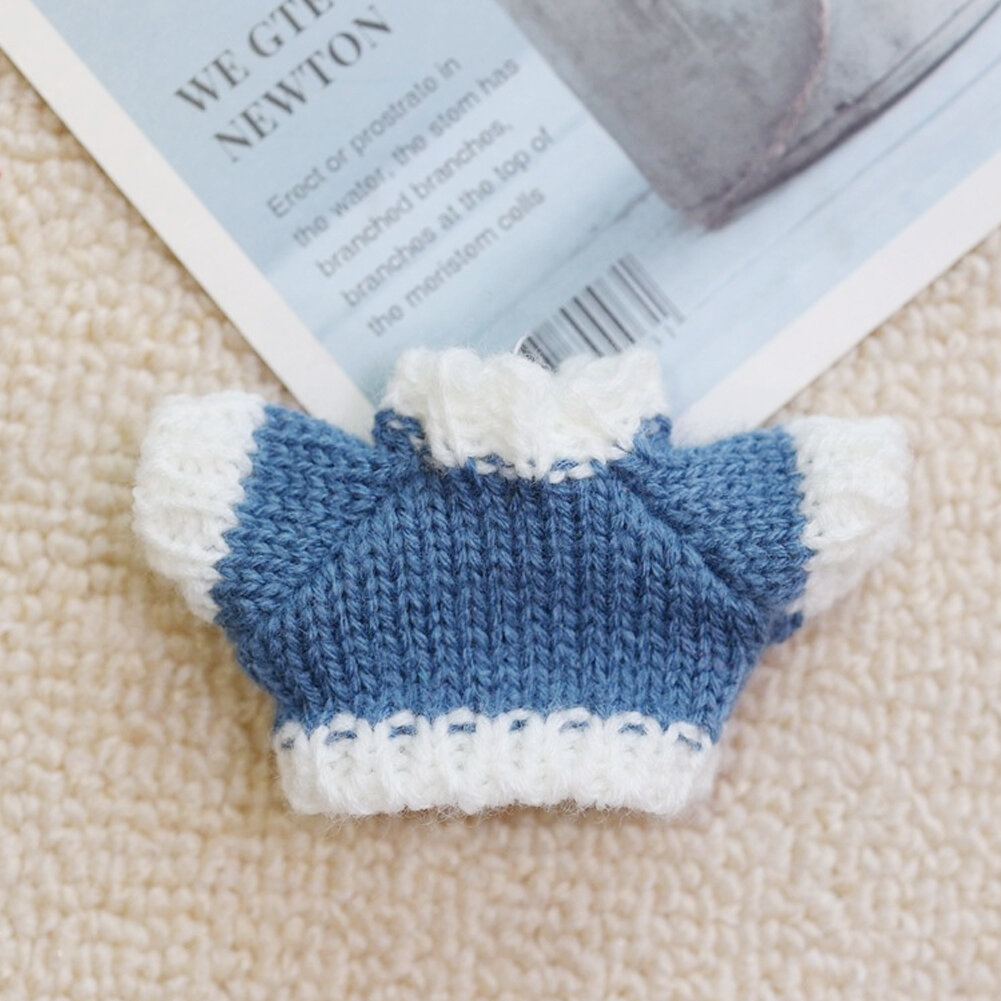 Мультфильм Клубника свитер плюшевая кукла сменный наряд мини одежда для 14 см Уоллес и Громит хлопковая кукла, Без куклы