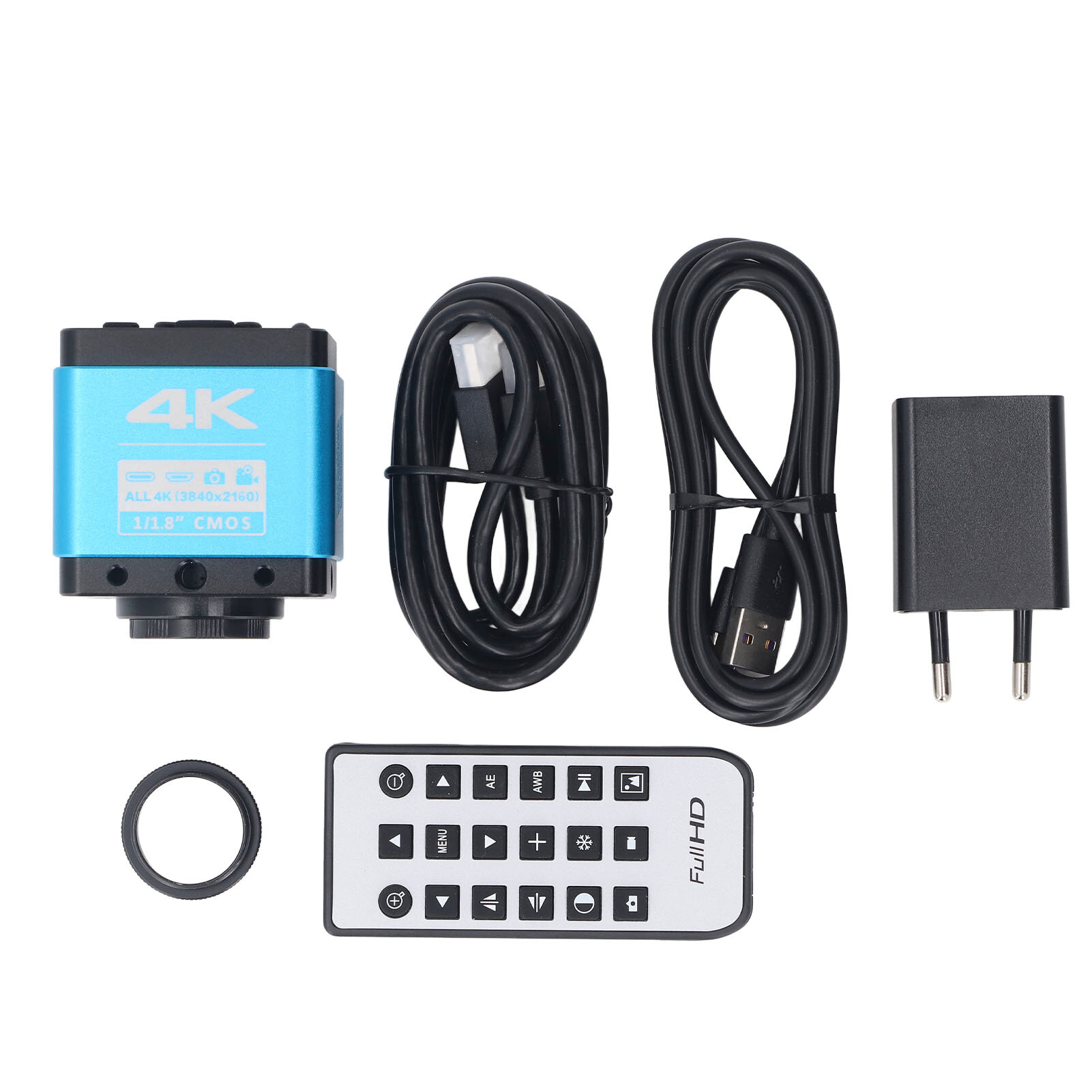 Камера микроскопа 4K 8.3MP 30 fps, 1/1.8" CMOS, 12V