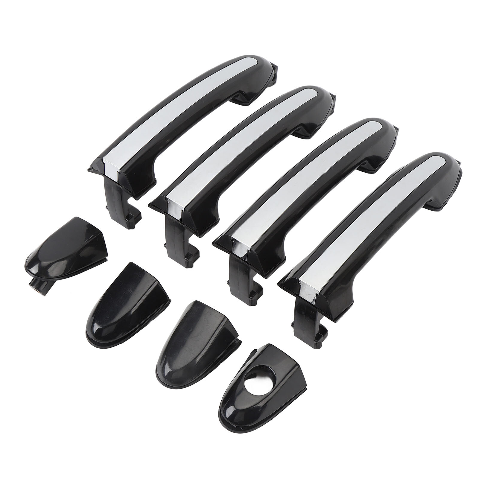 Хромированная Наружная Дверная Ручка 82661 2B000 Стильный Устойчивый К Царапинам Наружный Комплект для Santa Fe с 2007 по 2012 год