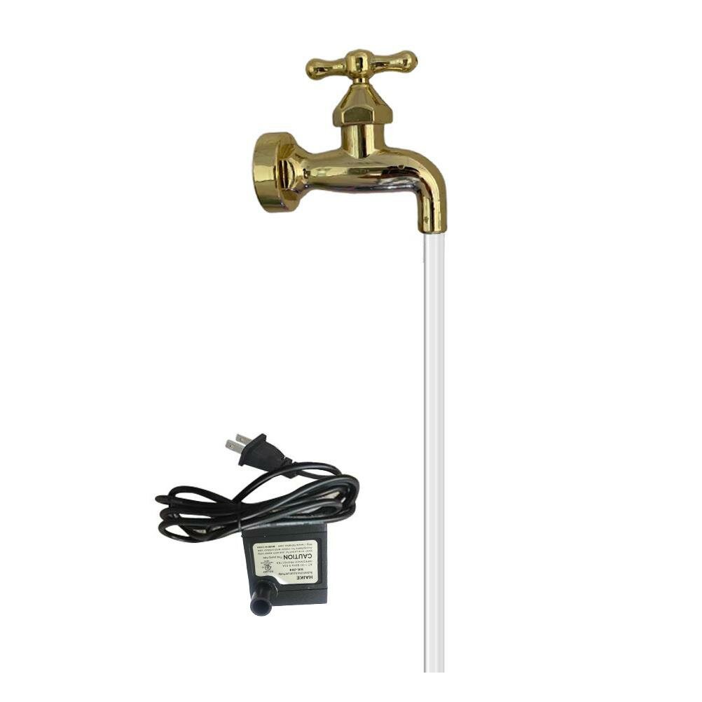 Фонтан с невидимым краном, фонтан с плавающим краном, садовое украшение с плавающим краном для домашнего декора.