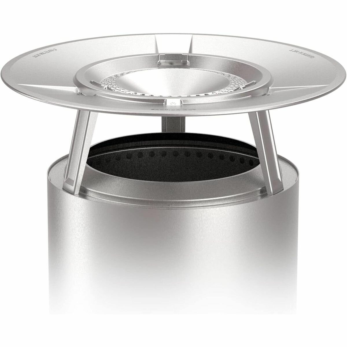 Теплопроводящая пластина для костра