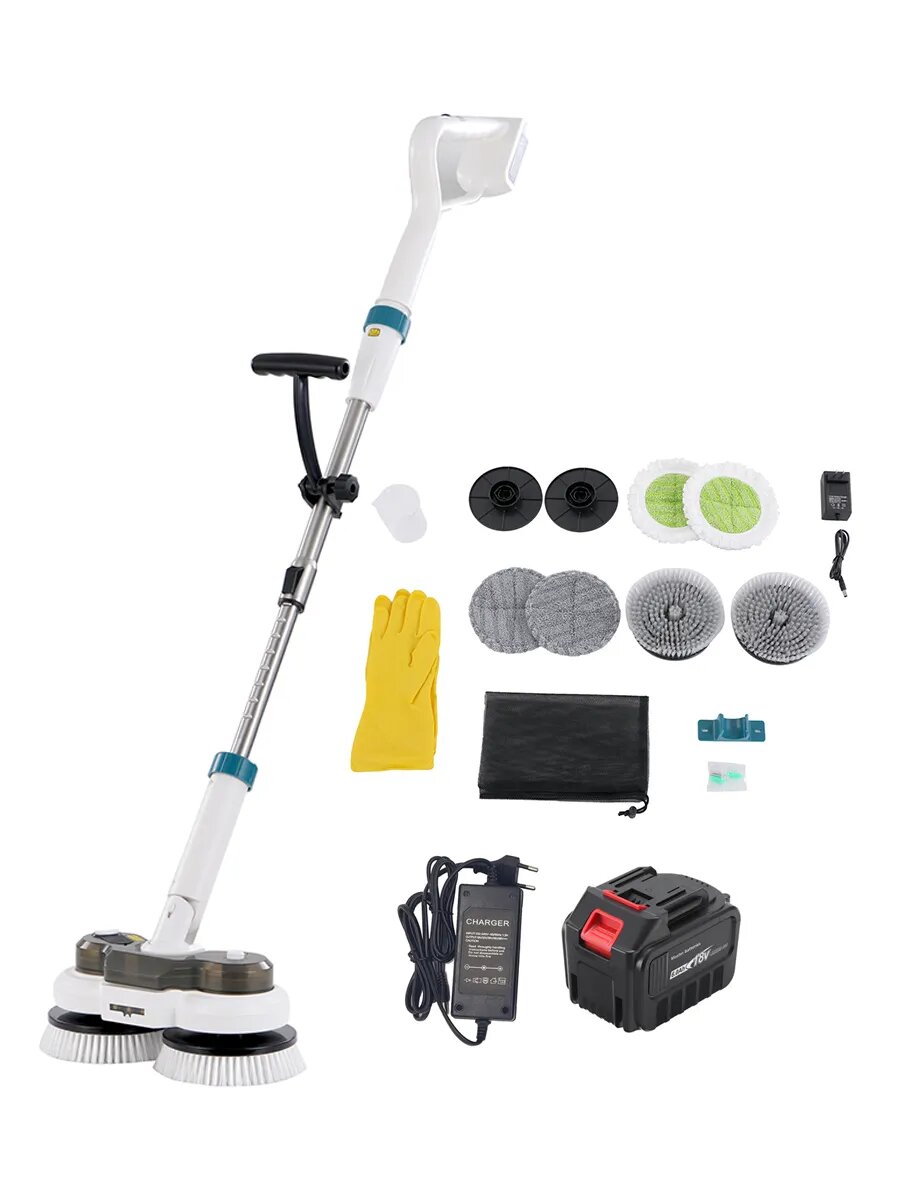 Heimerdinger электрошвабра с распылителем для мытья полов беспроводная LB236 1х6 Ач Li-Ion