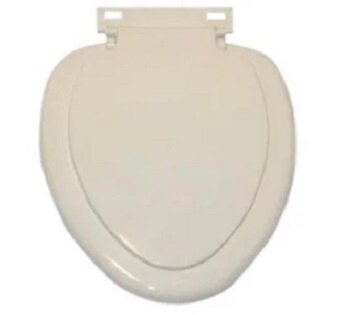 Сиденье для унитаза кругл. бежевое