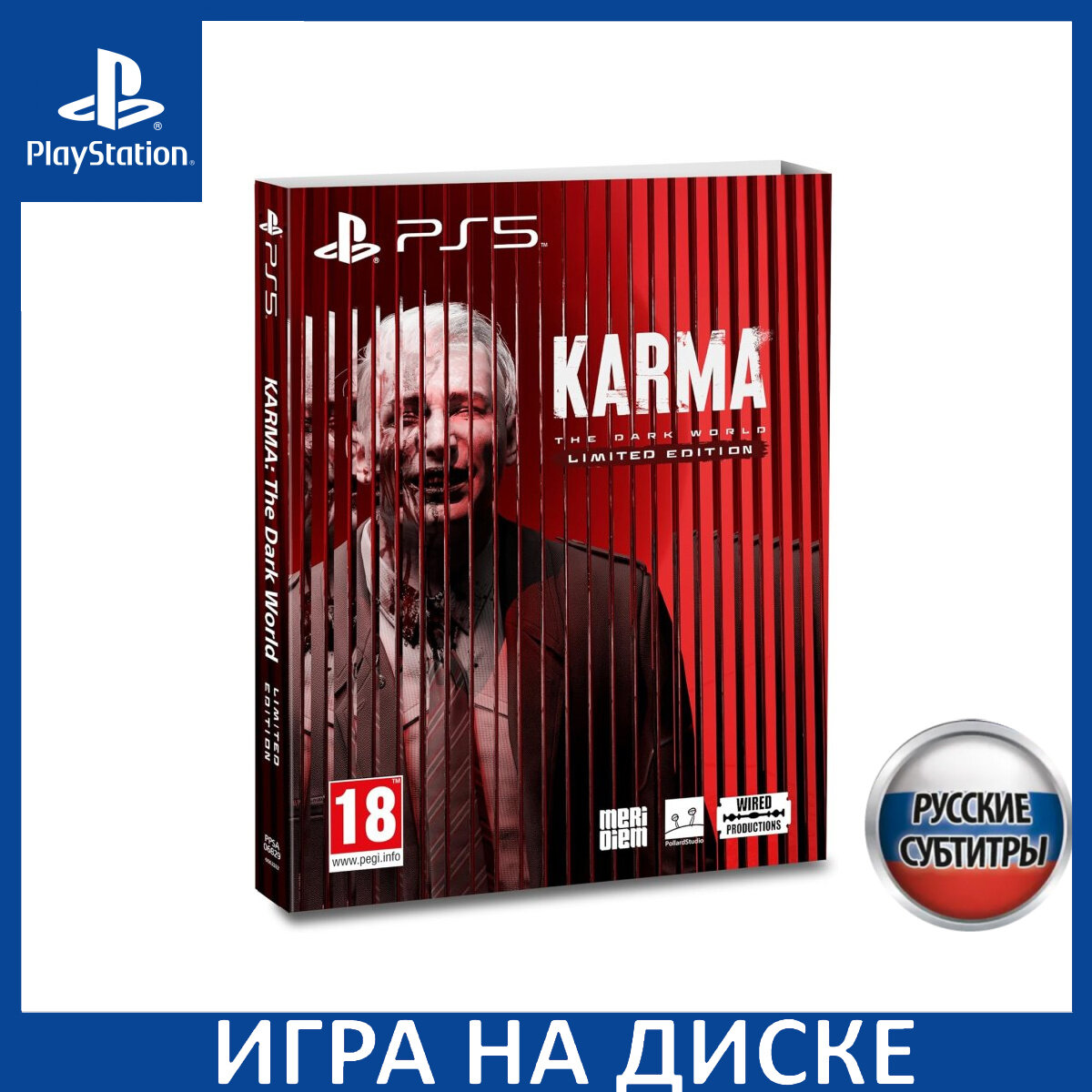 Игра KARMA: The Dark World Limited Edition PS5 Русская Версия Диск на PlayStation 5