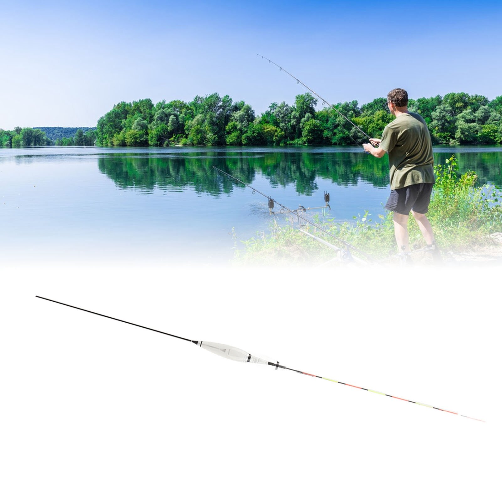 Светящийся поплавок для рыбалки, водонепроницаемый поплавок для рыбалки, электронный поплавок для рыбалки днем и ночью BC‑005