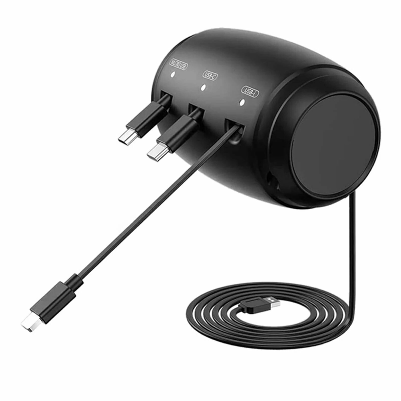 Подголовник автомобиля, выдвижной шнур для зарядного устройства, кабель 3 в 1, быстрая зарядка, автомобильная зарядная станция, коробка для всех телефонов, планшетов