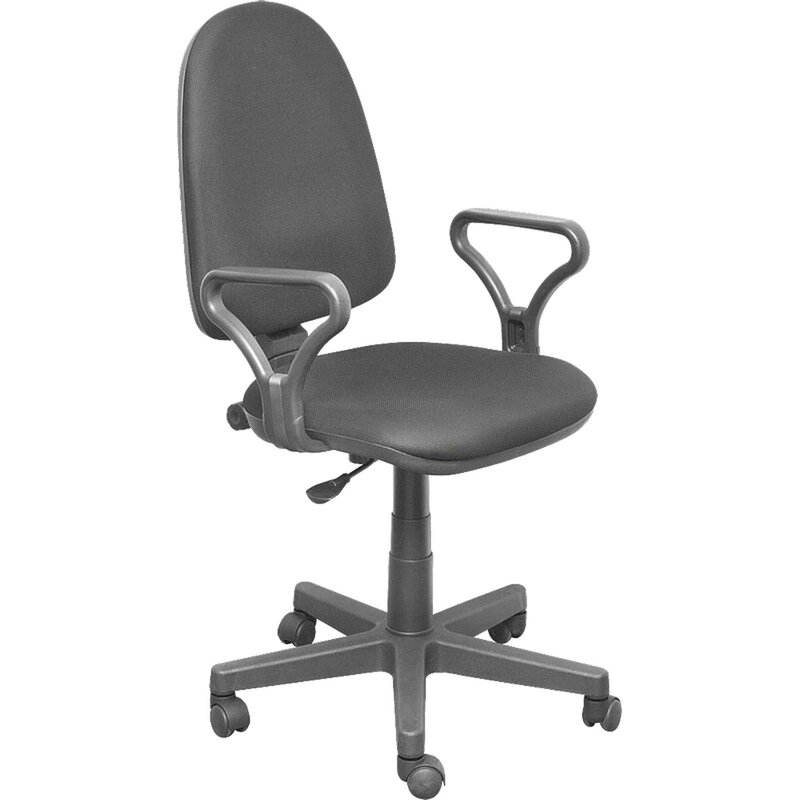 Кресло UP_Prestige жест. подл. Самба ткань серая C02/ТК3