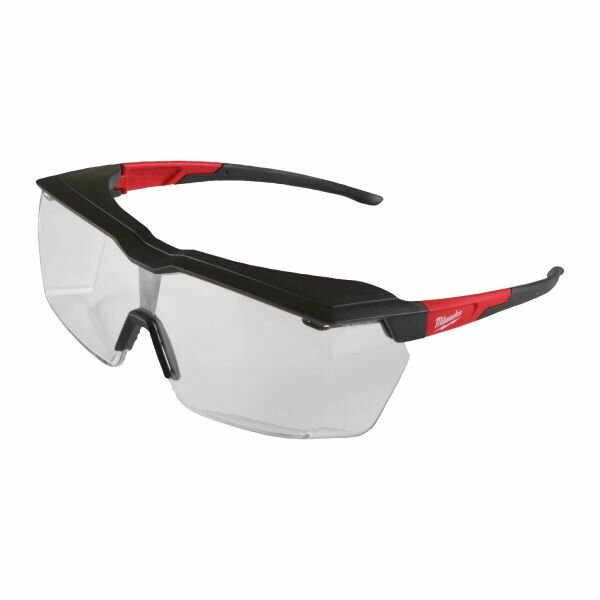 Очки защитные Milwaukee открытые OVT, прозрачные Over The Glasses