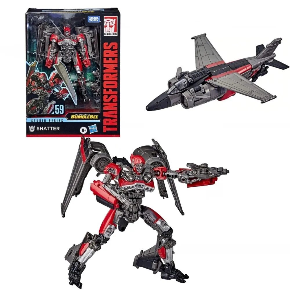 Трансформеры Hasbro Игрушка Studio Series Deluxe Transformers Bumblebee SS59 Shatter 4.5 дюйма (11.5 см) E7201