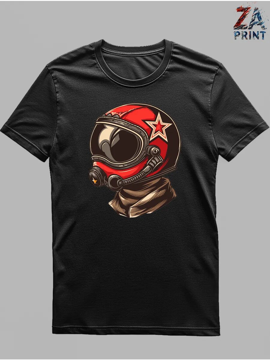 Футболка СССР космонавт