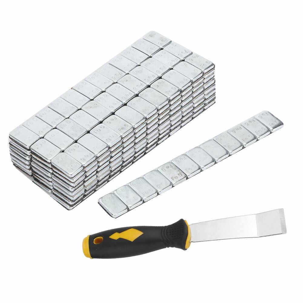 25 полос сбалансирования колесных хабов с клеящимися грузами 60г, 5г/0.18oz каждая, идеальны для авто и мотоциклов