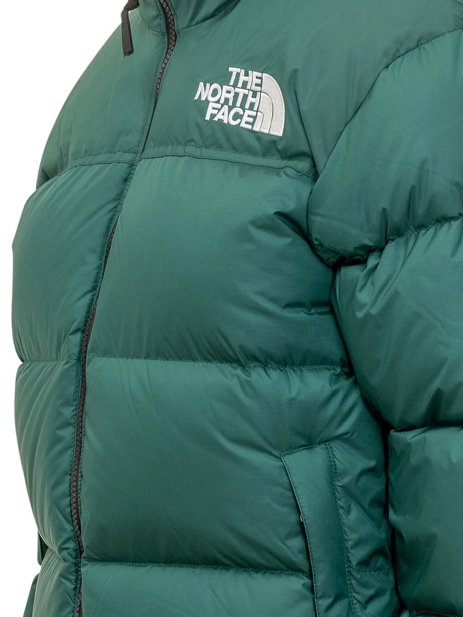 Пуховик The North Face, размер XS, green — фото 1