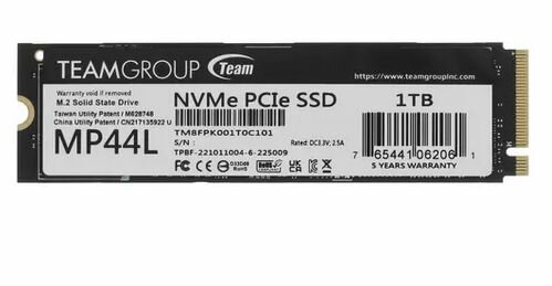 1000 ГБ SSD M.2 накопитель Team_Group MP44L (TM8FPK001T0C101)