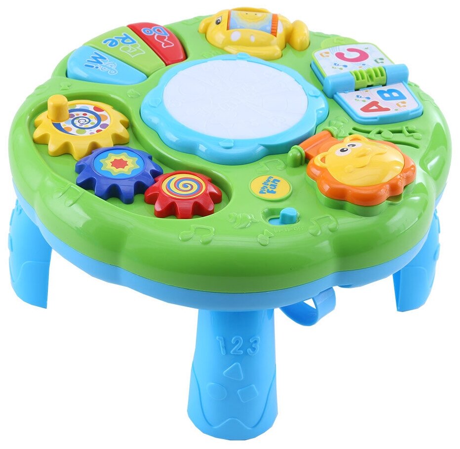 Развивающий интерактивный столик 2в1 Tot Kids Лёва (свет, музыка