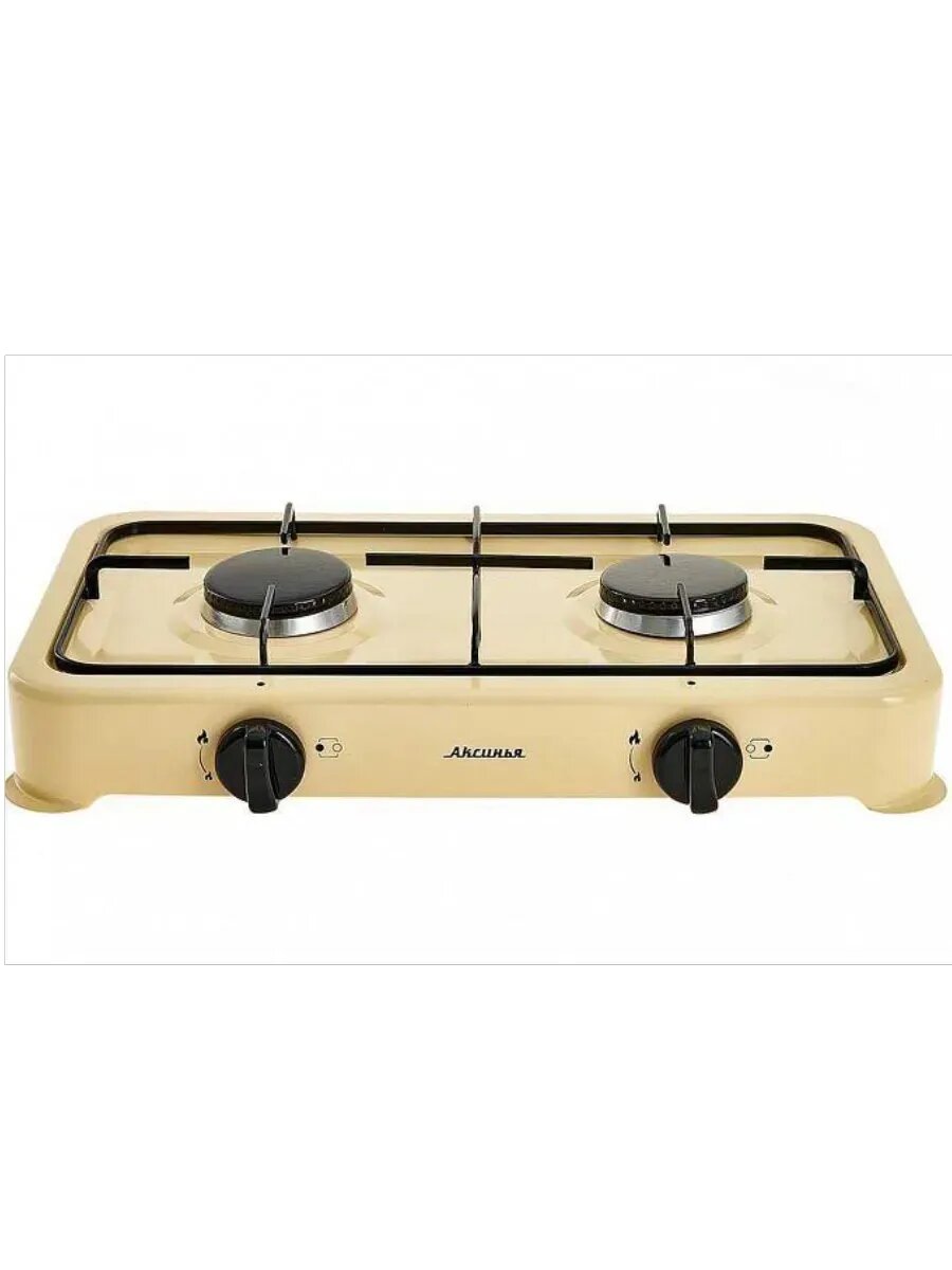 Плитка настольная газовая КС-106 бежевая 2,2 × 2 кВт