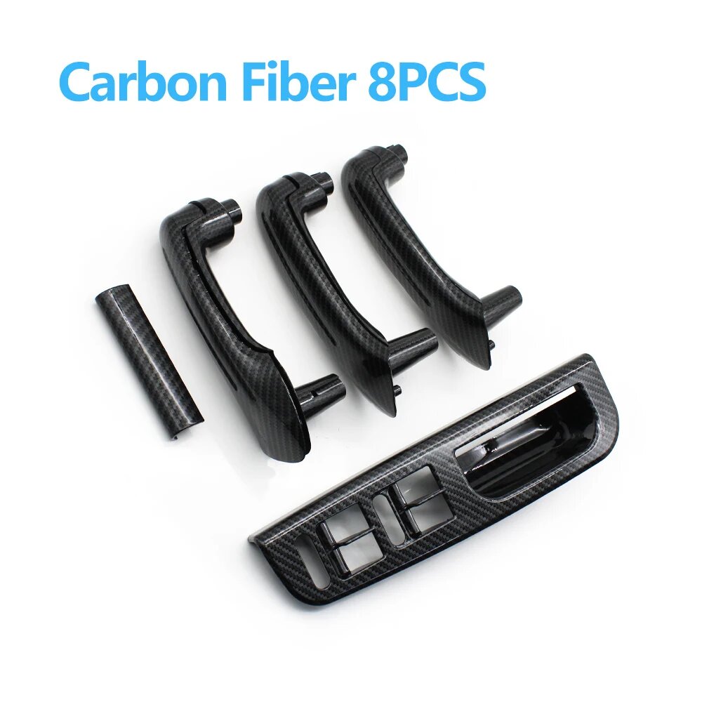 Carbon Fiber Автомобильные ручки для VW Bora Golf 4 MK4 Jetta 1999-2004, 8 шт.