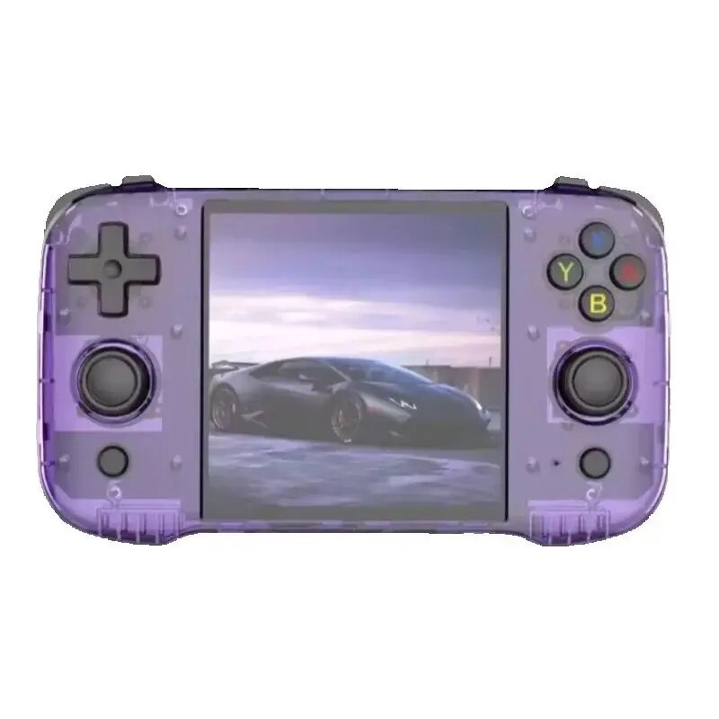 Iwohl SMARTDUDE R46S портативная игровая консоль 64G 10000GAMES, Фиолетовый, фиолетовый