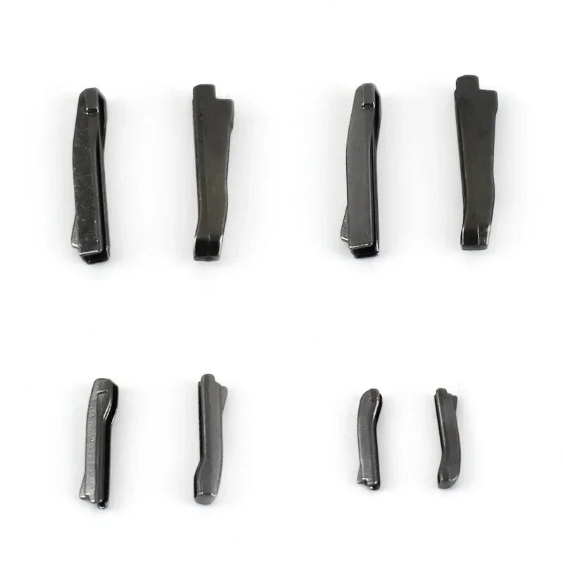 Металлические ремонтные комплекты молний Meetee 3# 5# 8# 10# Черный, 5 #, GunBlack