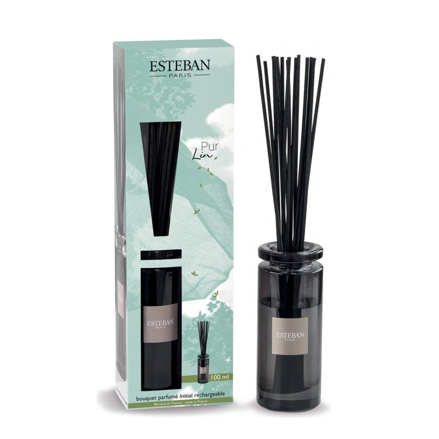 Ароматический диффузор Esteban Paris Parfums "Чистый Лен/PUR LIN" 100 мл.