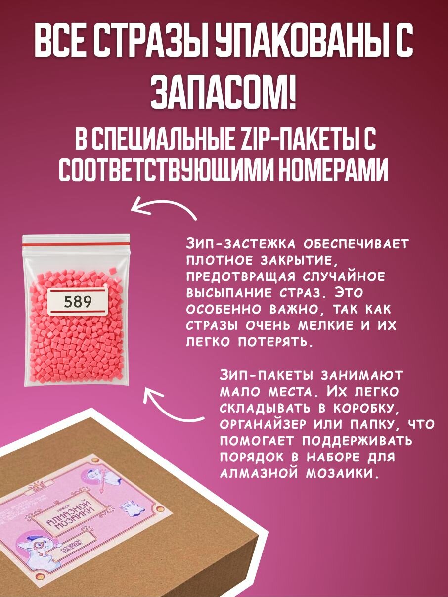 Мини набор алмазная мозаика Новый год — фото 1