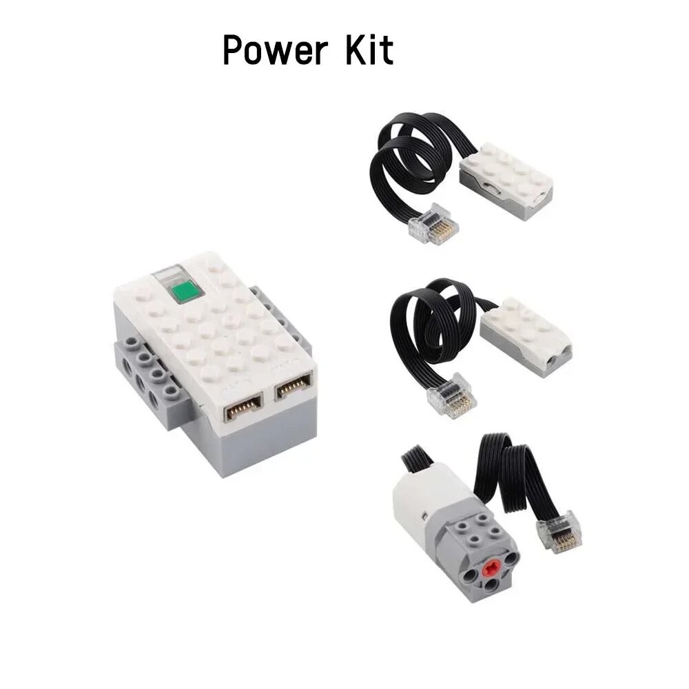 Электронные кирпичи для программирования Stemedu WE-DO 2.0 45300 power kit