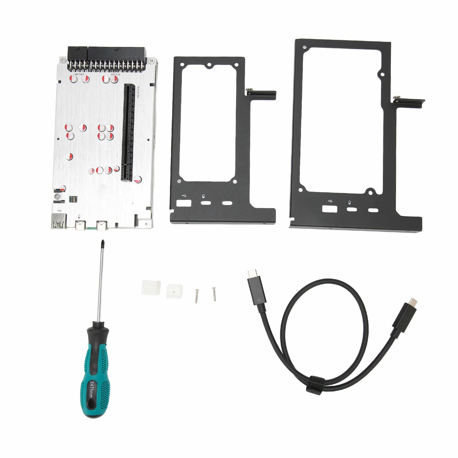 EGPU 40Гбит/с 60W PD TB3/4 daisy-chain SFX/ATX TH3P4G3mini