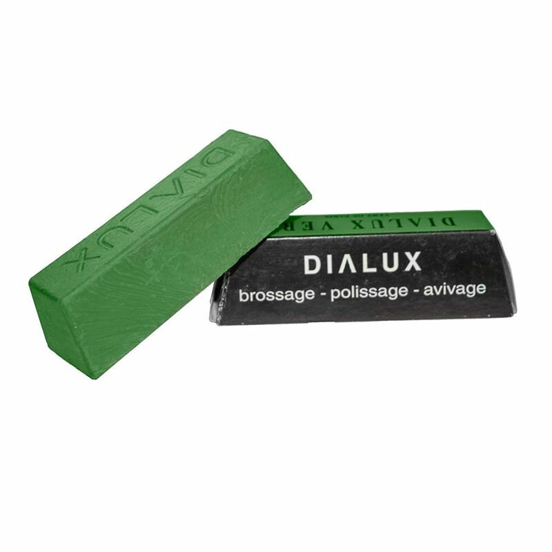 Dialux набор зеленых ювелирных полировальных паст, воск для полировки