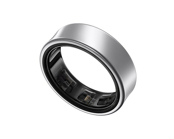 Умное кольцо Samsung Galaxy Ring Titanium Silver, серебристый, размер 6 (SM-Q506)