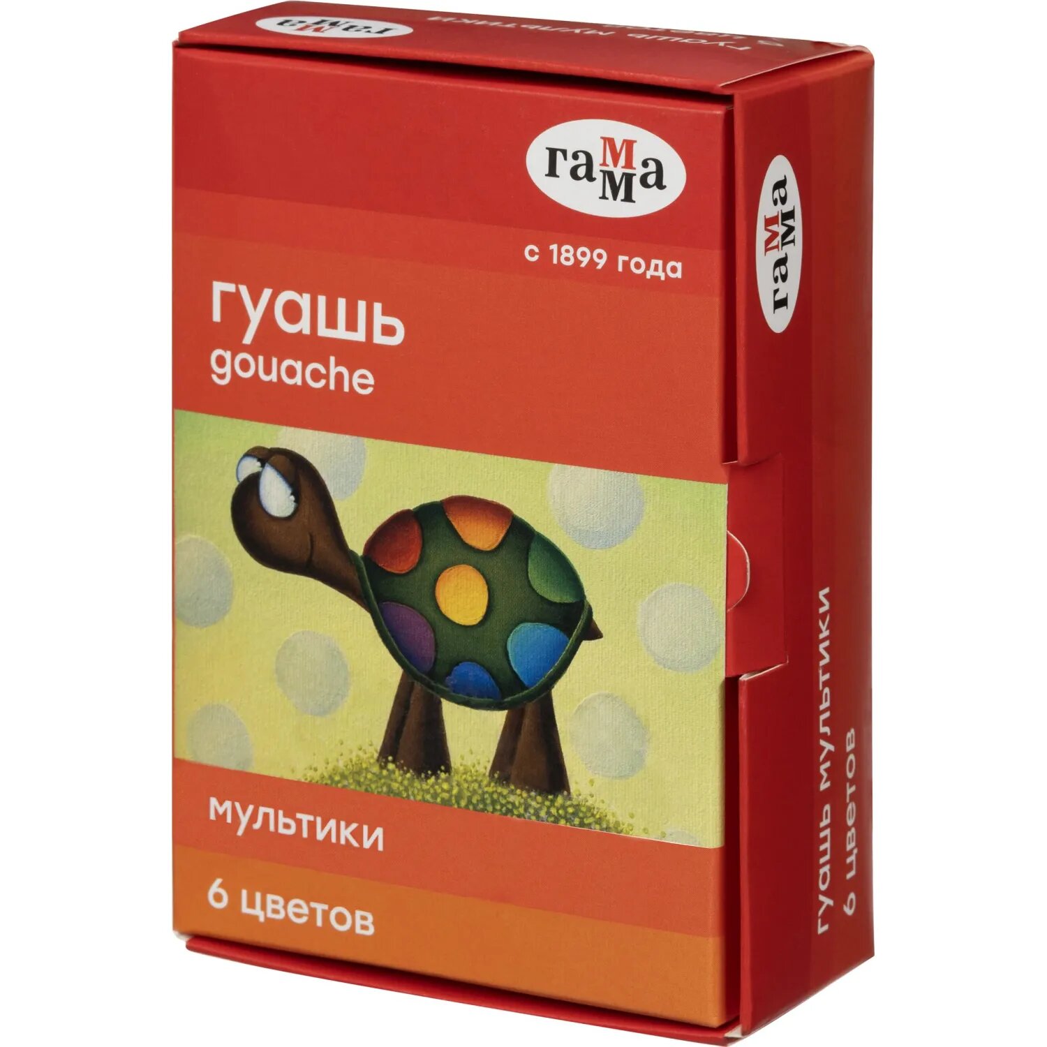 Гуашь Гамма Мультики 6цв 20мл