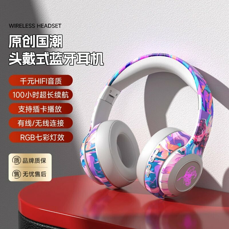 Беспроводные наушники Bluetooth 5.3 с технологией ENC для четкого звонка, цвет свободы как ветра, длительный срок работы