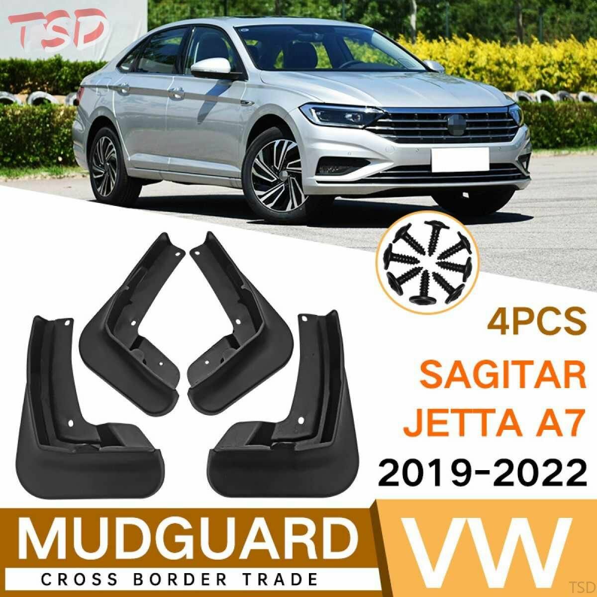 Крыло для автомобиля, арт. передние и задние автомобильные брызговики для Volkswagen VW Jetta A7 Mk7 7 2019 - 2021 брызговики аксессуары-