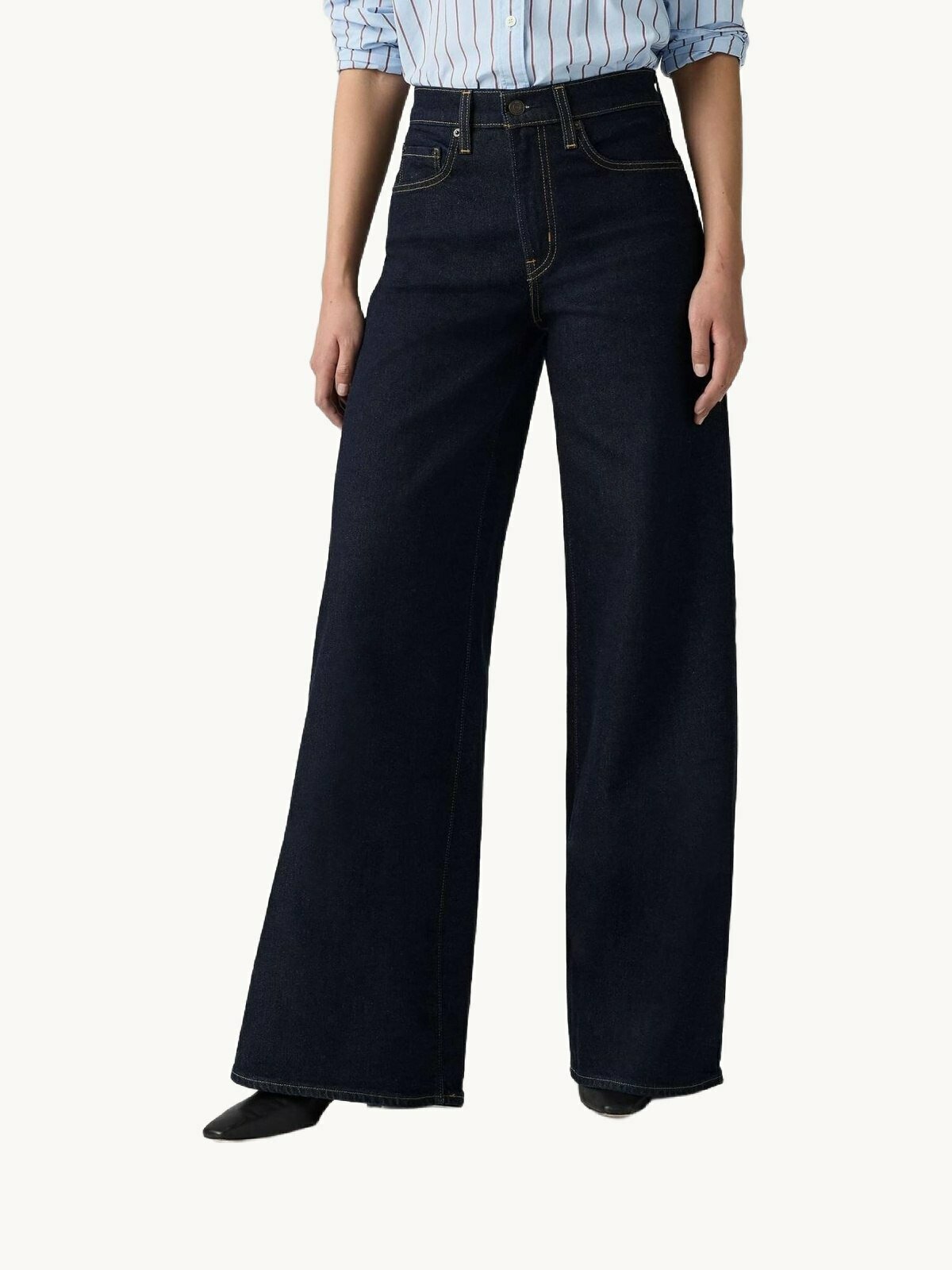 Джинсы широкие 728 