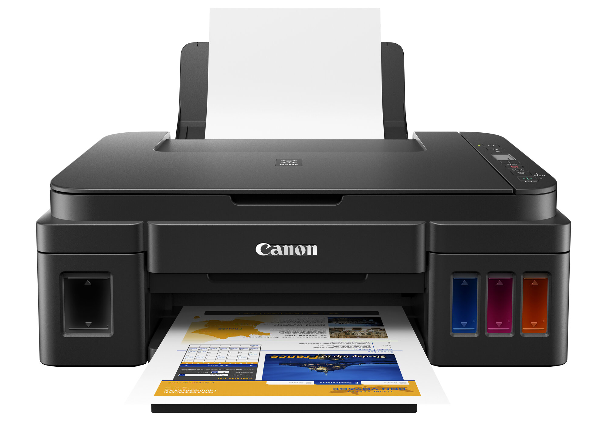 МФУ Canon PIXMA G2410, цветная печать, струйный, СНПЧ, A4, черный