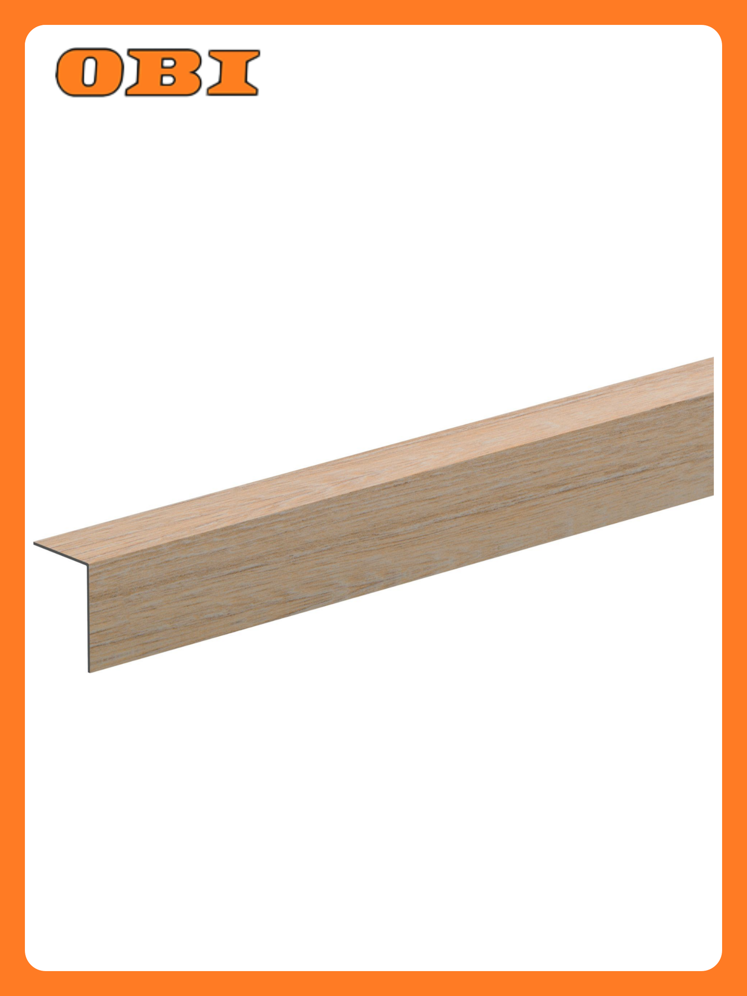 Угол арочный Ideal 213, ПВХ, дуб северный, 20х12х2700 мм, 25 шт.